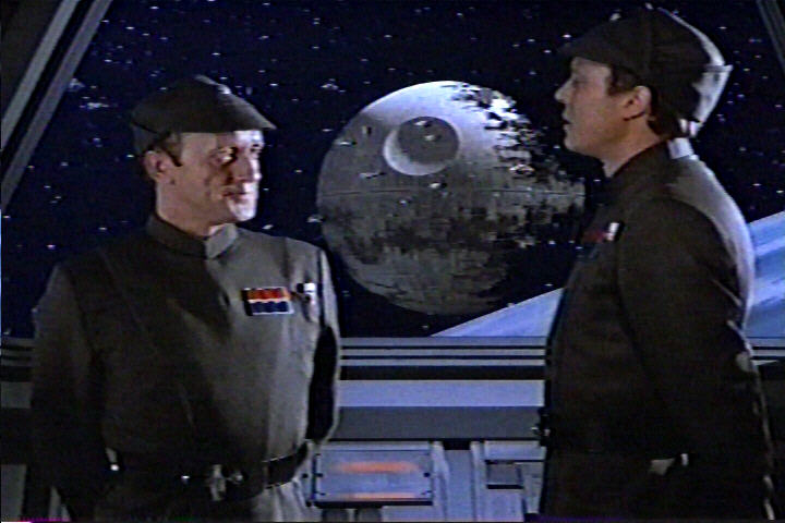 Return of the Jedi: Screencaps of Kenneth Colley as Admiral Piett