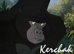 Kerchak Tarzan Angry