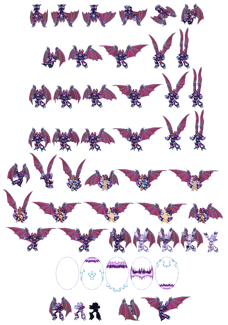 Darkrai Sprite Sheet