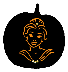 Belle Pumpkin Carving