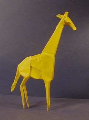 Origami African Animals Instructions African Animal Yellow & Red