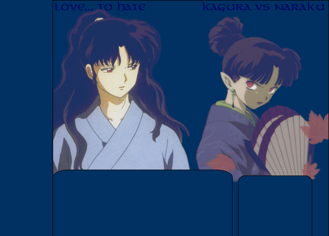 Kagura And Naraku The Inuyasha Companion