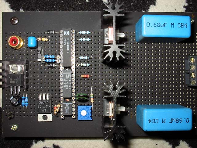 Harris CoolAudio© Class-D switching amplifier