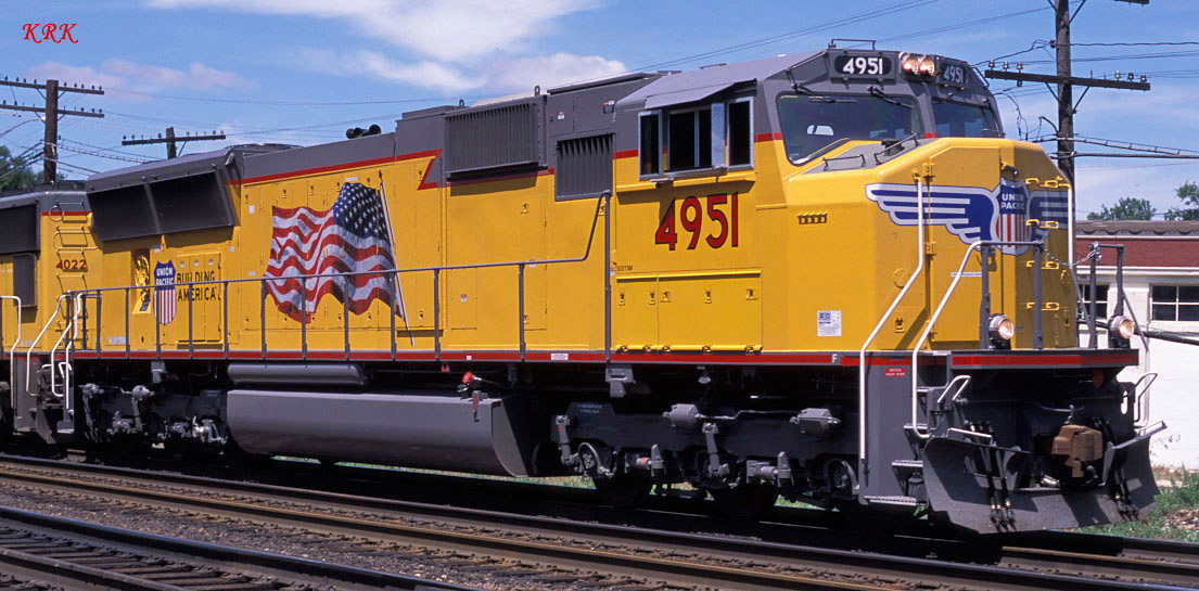 SD70M Flags