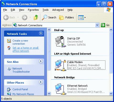 Network Setup Wizard