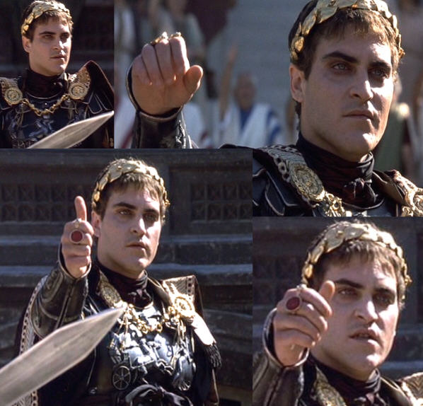 Commodus Thumbs Up