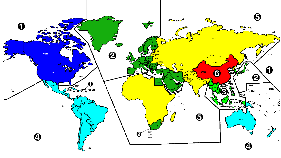 DVD Region Codes DVD Region Codes
