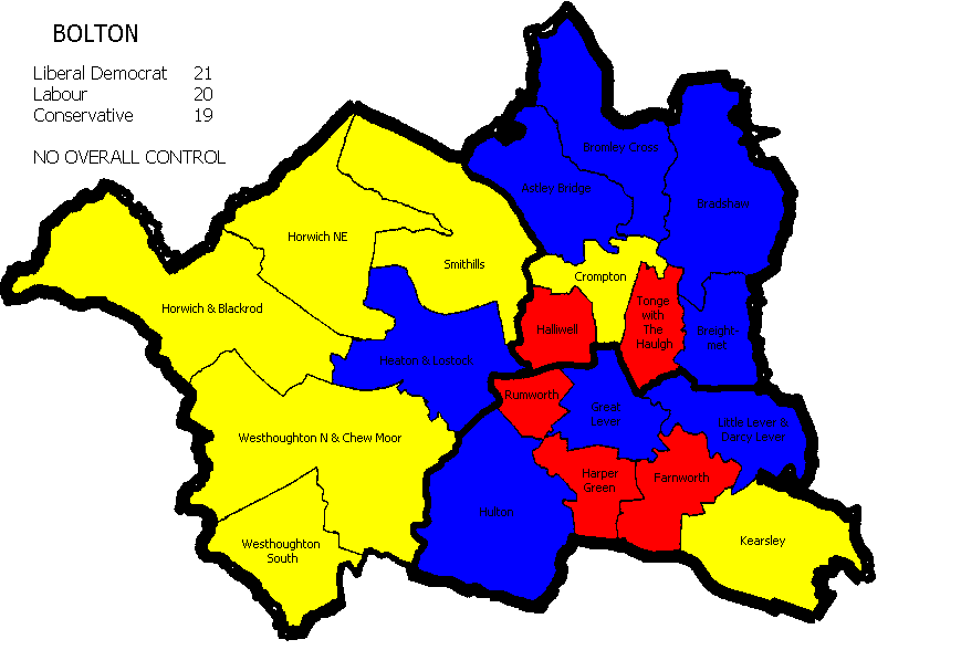 Bolton Metropolitan Borough Council Election 2004