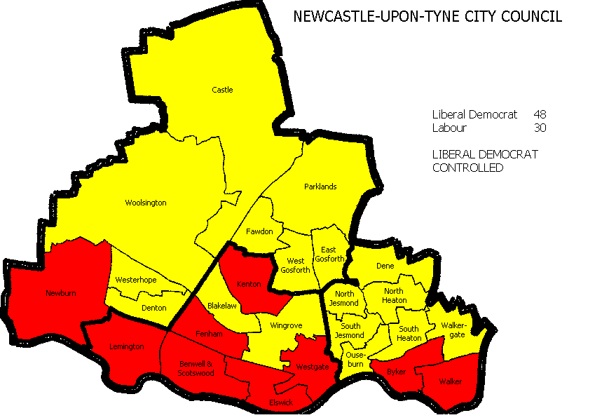 Newcastle-upon-Tyne City Council Election 2004