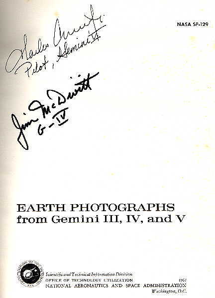Alan's Astronaut Autograph Gallery