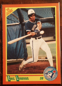 1990 Score Baseball Card