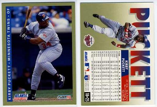 Vern Gorman's Baseball Trading Cards - 1993 Fleer Atlantic Checklist