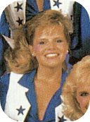 The 1986 - 1987 Dallas Cowboys Cheerleader Roster