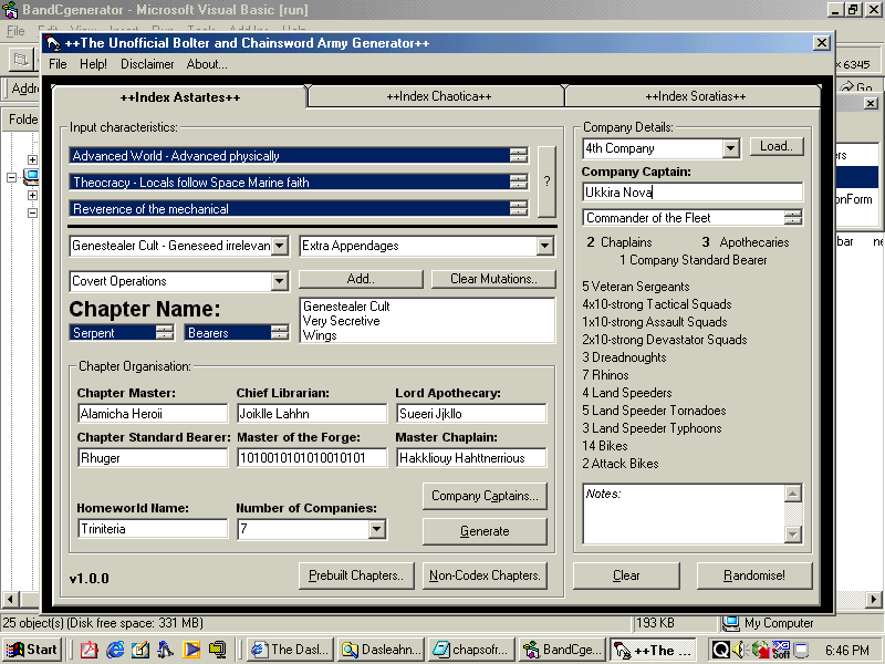 The Dasleahnomicron - News