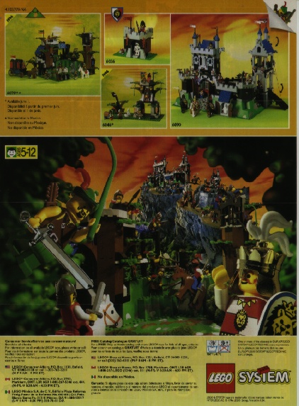 1996 Castle Catalog