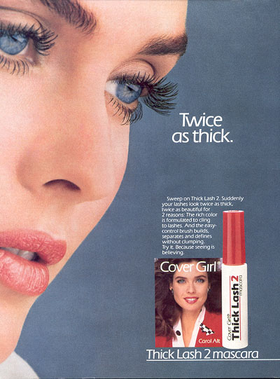 Carol Alt Cover Girl Ads Page