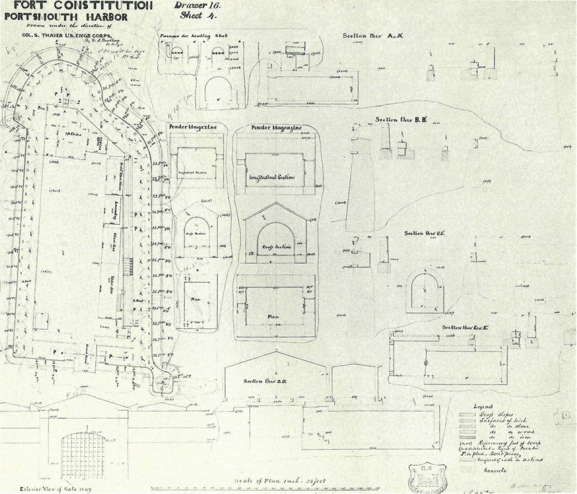Fort Constitution - 1842