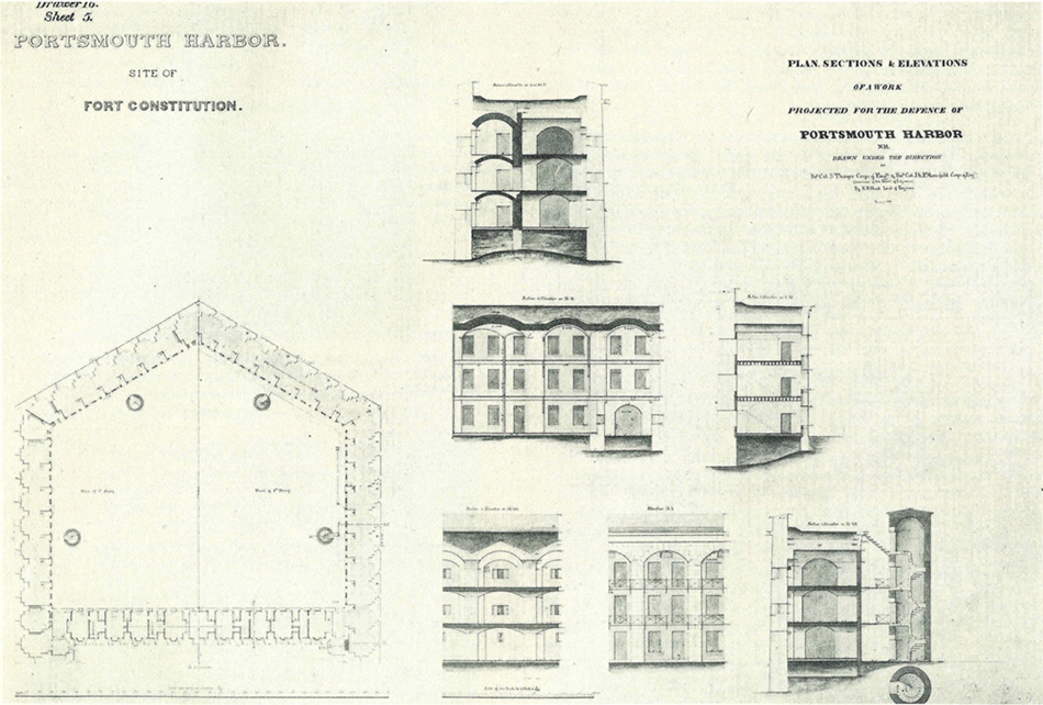 Fort Constitution - 1851