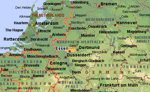 GAYK GENEALOGY---THE MAP PAGE