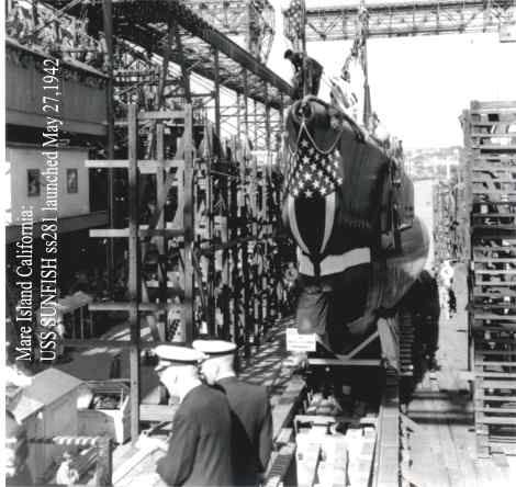 USS SUNFISH SS281 Web Page