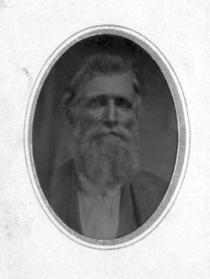 This is believed to be Thomas Finnell, Sr., from an old tintype.