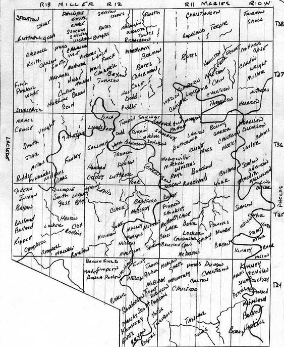 Pulaski County Missouri Road Map