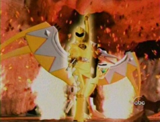 Yellow Dino Thunder Ranger