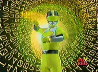 Yellow Time Force Ranger