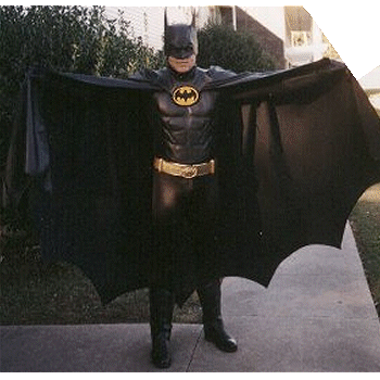One of my earliest Bat suits.