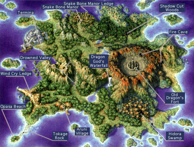 Kinuvan's Chrono Cross Site!Chrono Cross Maps!