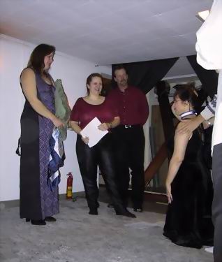 BondQuest's and sharon's Collaring Ceremony