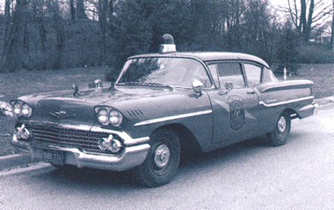 Michigan State Police 1958 Chevy
