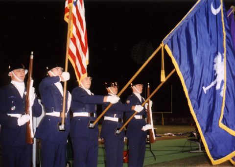Northwestern High School AFJROTC Color Guard
