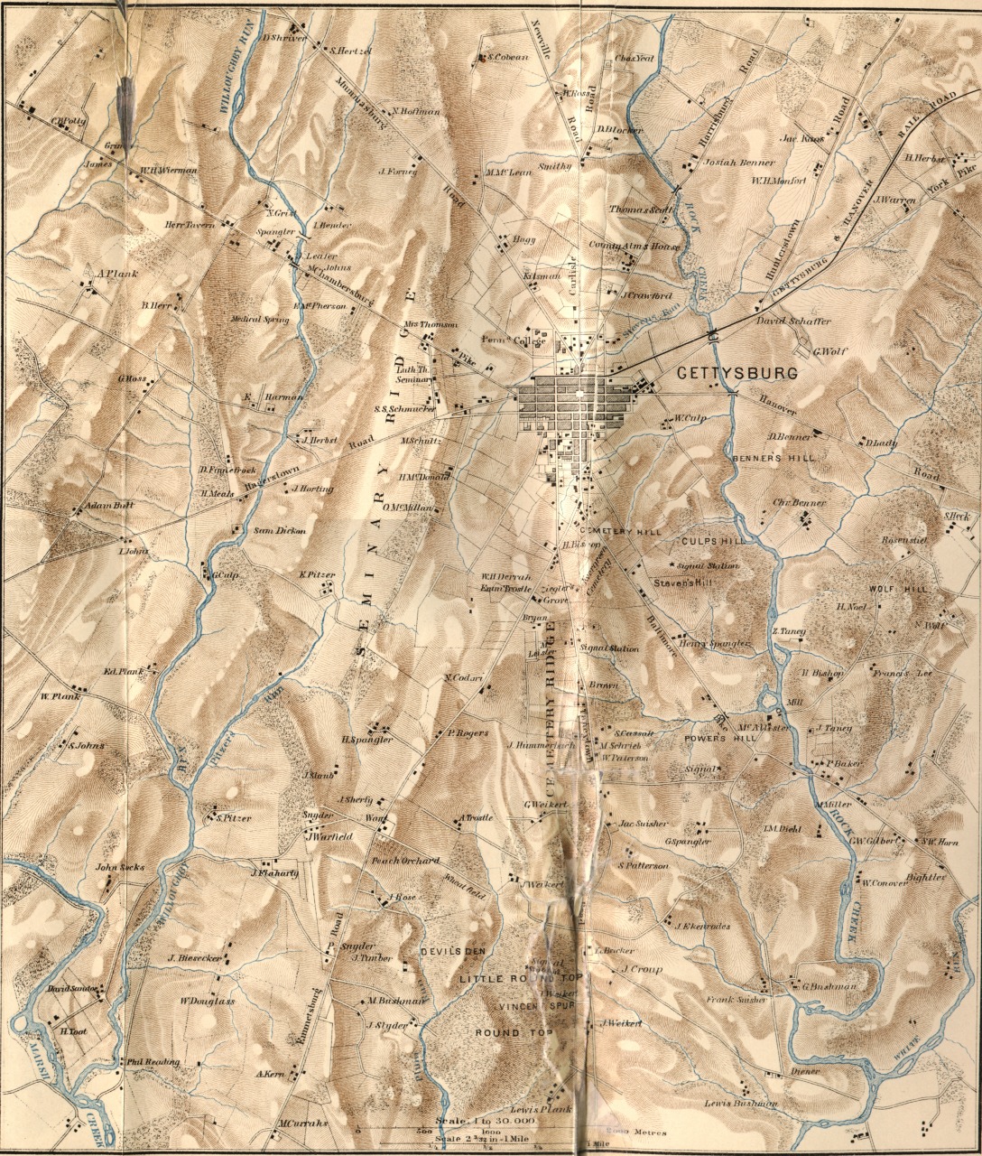 Battle of Gettysburg Orders of Battle, Maps, and Reports, &tc.