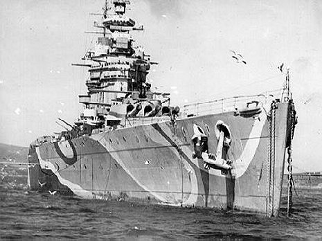 V.A. Fraser on the Bridge during a lull