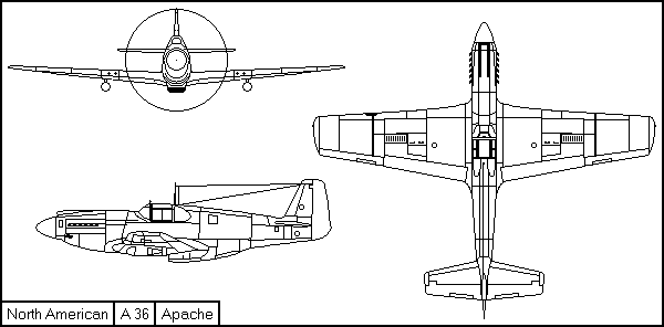 NORTH AMERICAN A-36 "APACHE"