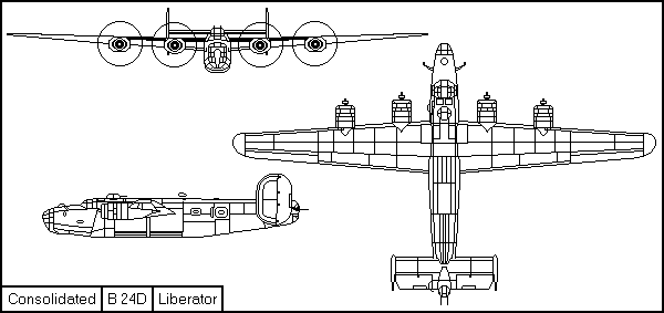 CONSOLIDATED B24 "LIBERATOR"