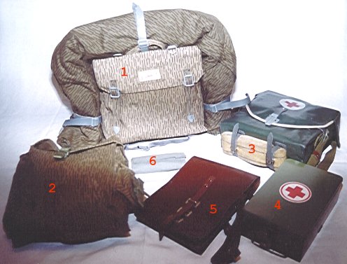 East German Uniform Accessories and Military Equipment