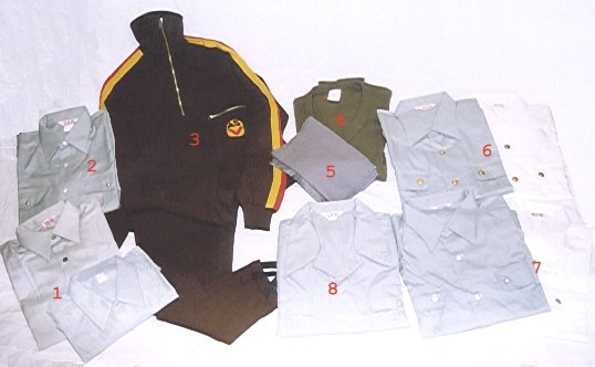 East German Uniform Accessories and Military Equipment