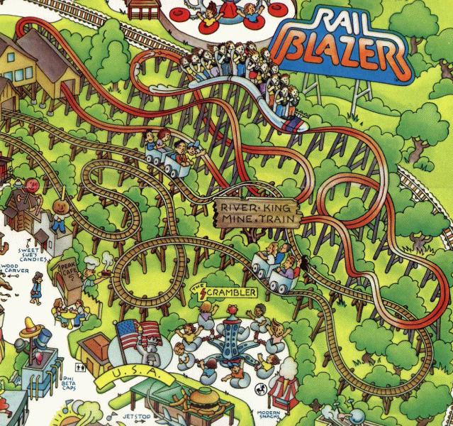 BlueRacer's SFStL "Coasters of Legend" Page