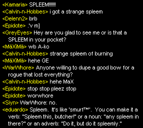 Spleemy Page o' Spleemness