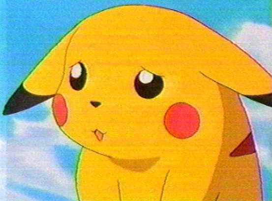 Imagen de pikachu triste - Imagui