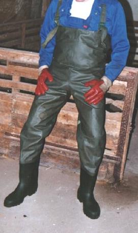Overalls and Rubber Boots