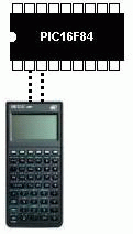 Comunicar la HP48 con un PIC16F84