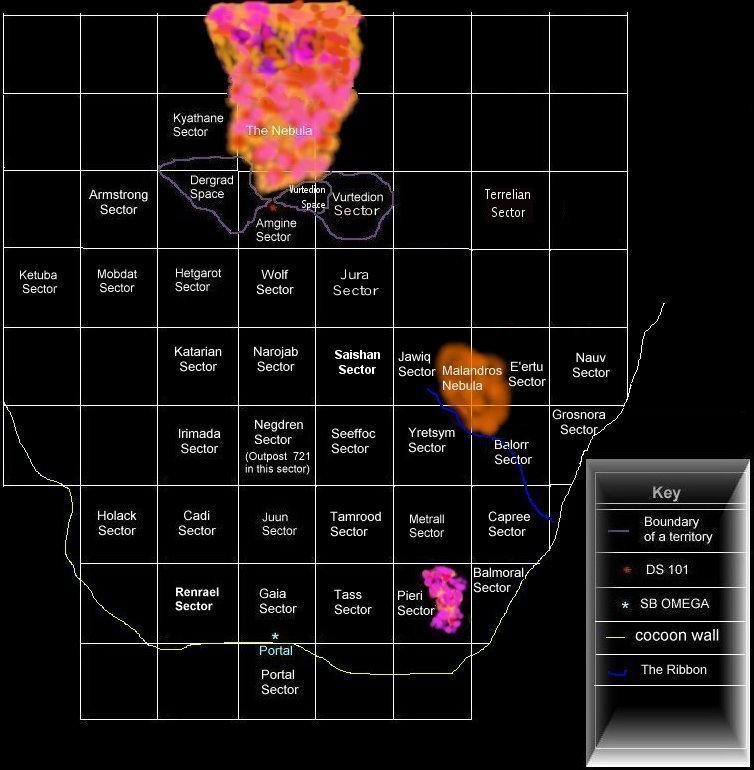 Cocoon Maps, concentrating on the areas near DS 101