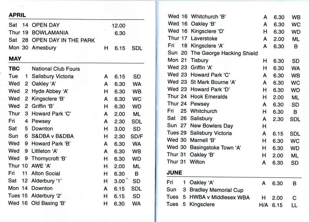 Andover Bowling Club