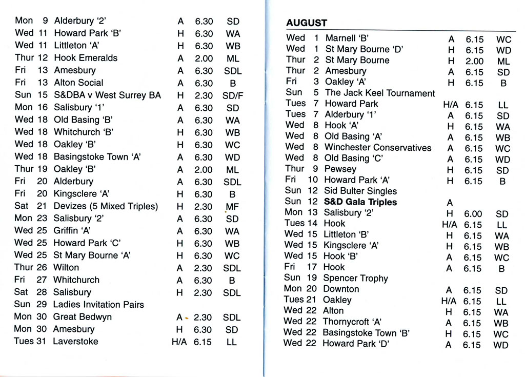 Andover Bowling Club