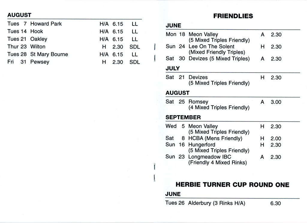 Andover Bowling Club