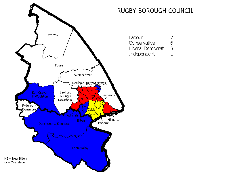 Rugby Borough Council Election 2003