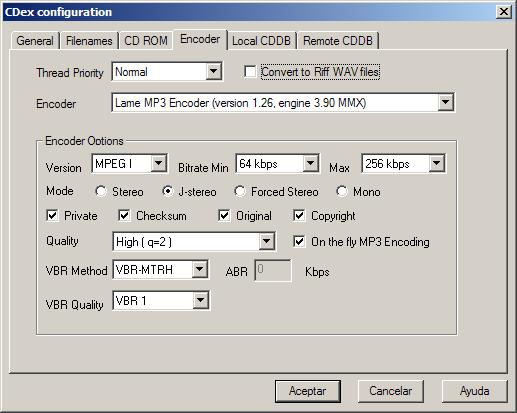 Manual de CDex